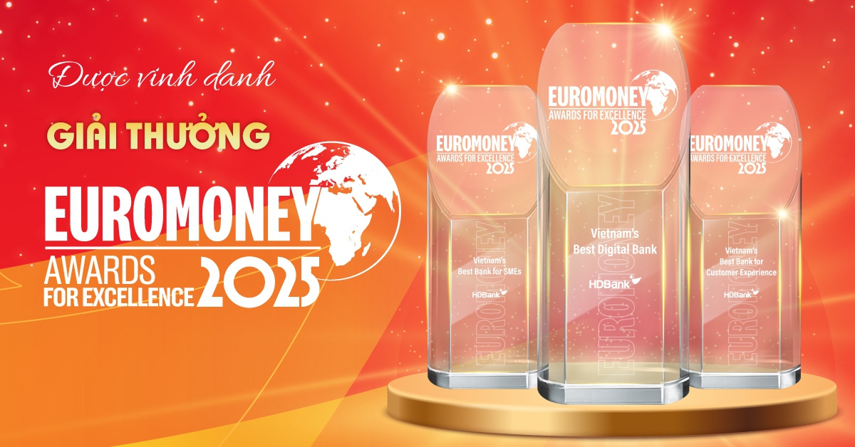 HDBank lập 'hat-trick' giải thưởng Euromoney 2025 - Tuổi Trẻ Online