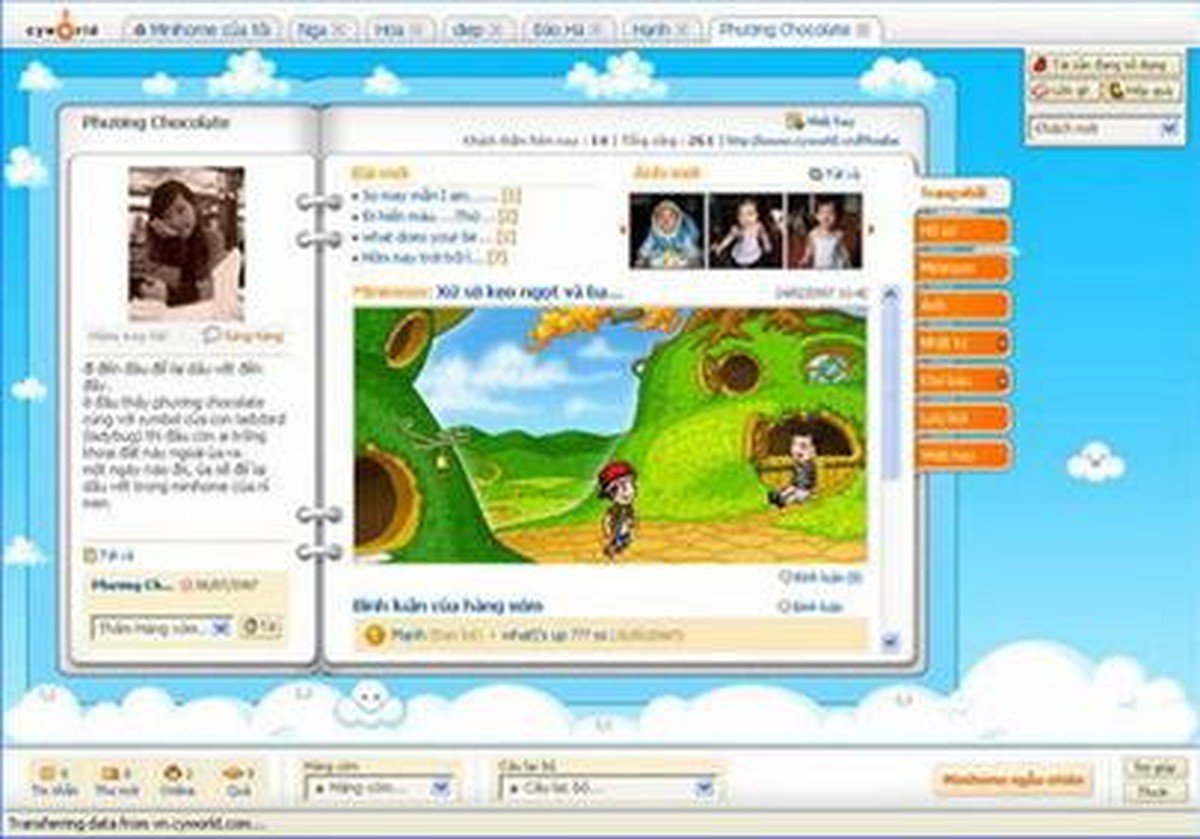 Cyworld - lựa chọn mới của blogger Việt - Tuổi Trẻ Online