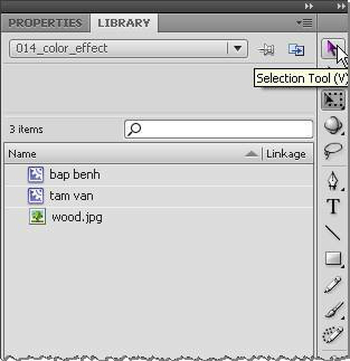 Flash CS4 - bài 14: Sử dụng Color Effect (tiếp theo) - Tuổi Trẻ Online