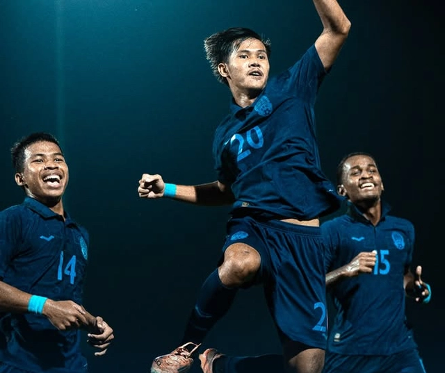 U19 Campuchia đè bẹp Philippines ở giải U19 Đông Nam Á