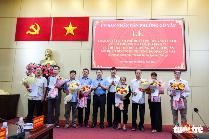 Gò Vấp bắt đầu chi bồi thường mở rộng đường D3, giảm tải khu vực Quang ...