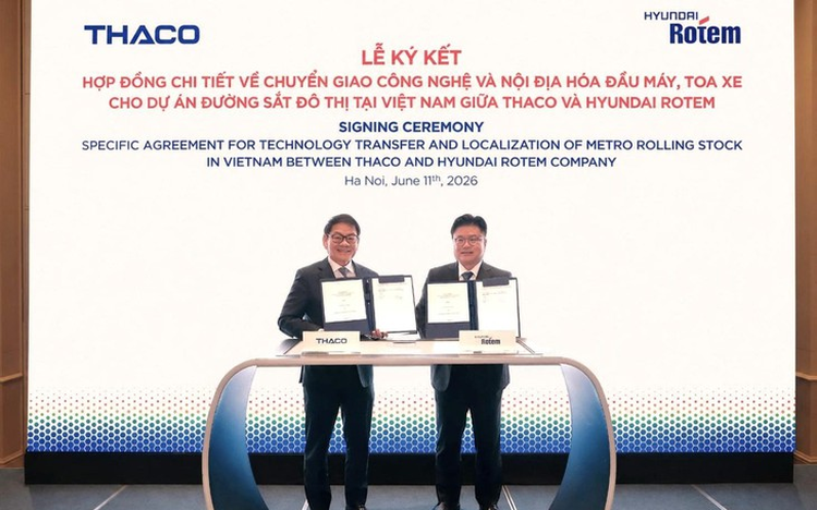 Vietnam’s THACO, S.Korea’s Hyundai Rotem advance metro train production ...