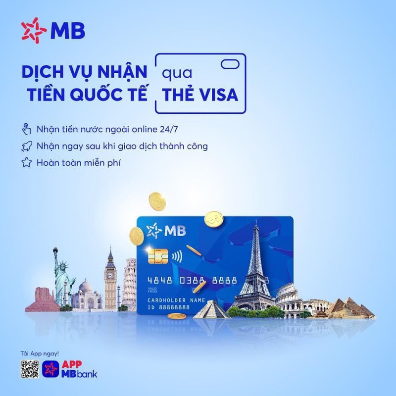 Nhận tiền từ nước ngoài dễ dàng với MB Visa - Tuổi Trẻ Online