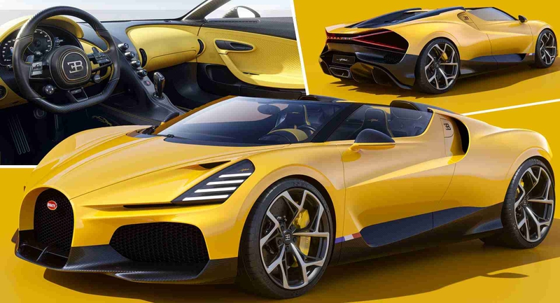 5 điểm đáng kinh ngạc trên Bugatti Mistral Roadster - xe mui trần mạnh ...