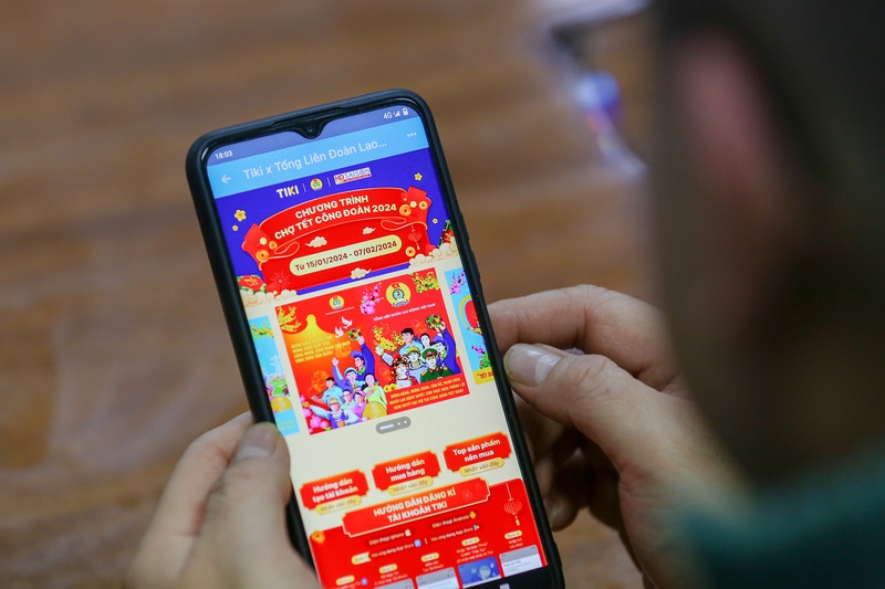 Ai được nhận voucher mua hàng miễn phí ở chợ Tết Công đoàn online ...