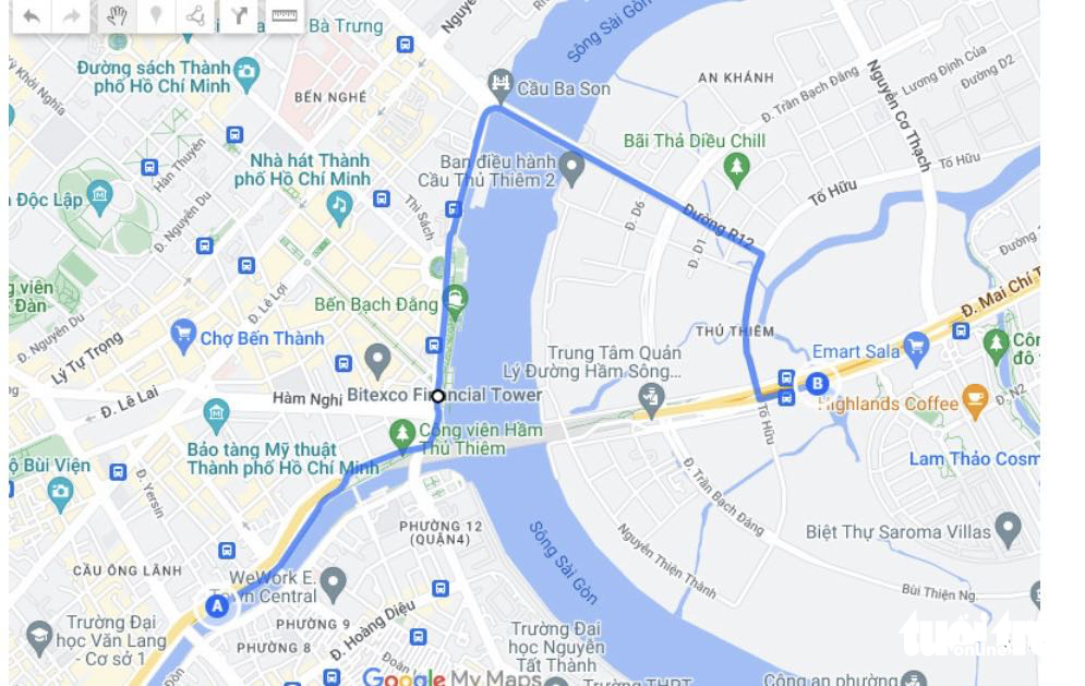 Saigon River Tunnel to be closed for fire drill from this weekend