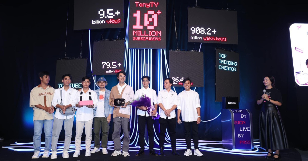 TonyTV và hành trình khởi điểm thu nhập 2 triệu/năm đến nút Kim Cương ...