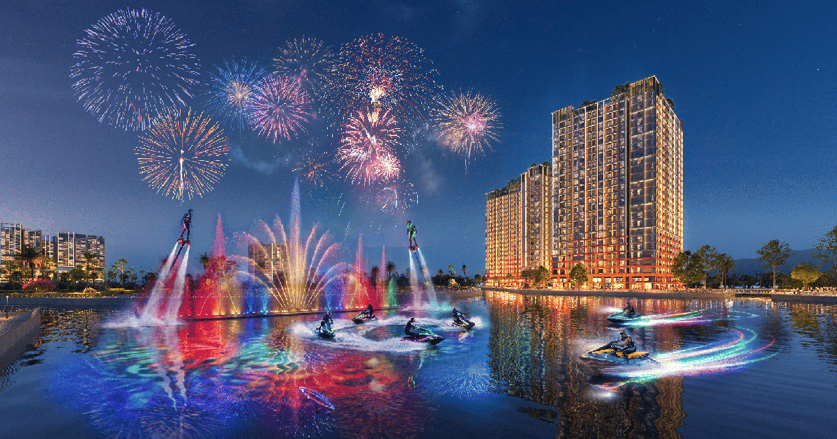 Mega Booming - Charmora City thắp sáng tương lai 'Downtown không ngủ ...
