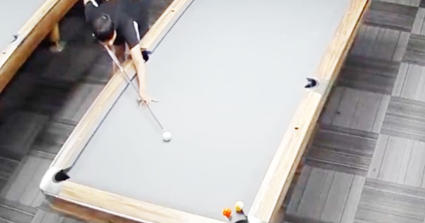 Cú cule nhồi bida ăn hai bi đẹp mắt