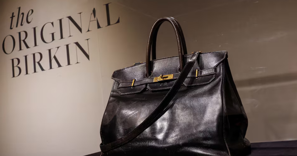 Original Birkin bag sells at auction for record $10 million