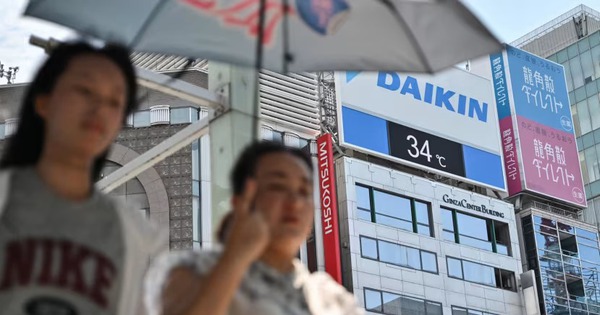 Average temperature in Japan in June highest ever