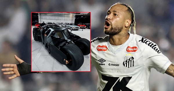 Neymar chi gần 40 tỉ đồng tậu xế Batmobile của Batman nhưng không được ...