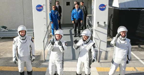 SpaceX Crew Dragon docks with International Space Station