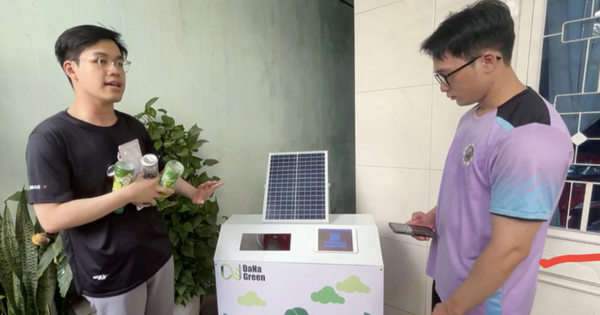 In Vietnam, students build self-sorting trash bins to tackle waste