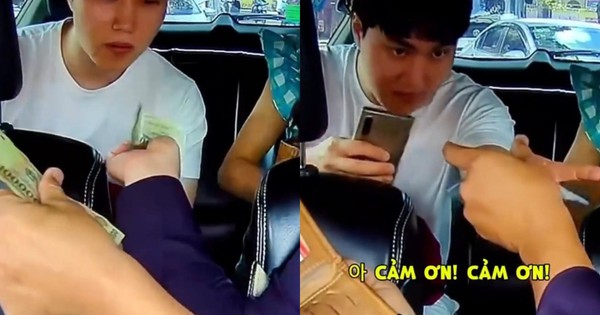 Du khách người Hàn Quốc liên tục cảm ơn anh tài xế tốt bụng