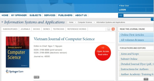 Vietnam launches 1st int’l computer science journal