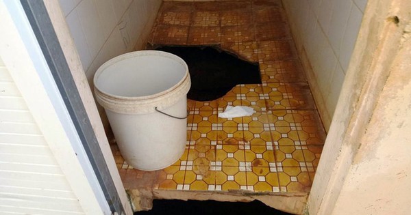 Vietnamese kindergartener falls into 5m pit in toilet floor collapse