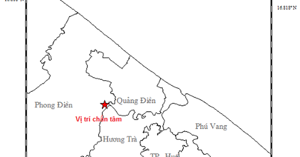 Magnitude-2.5 earthquake shakes north-central Vietnamese province