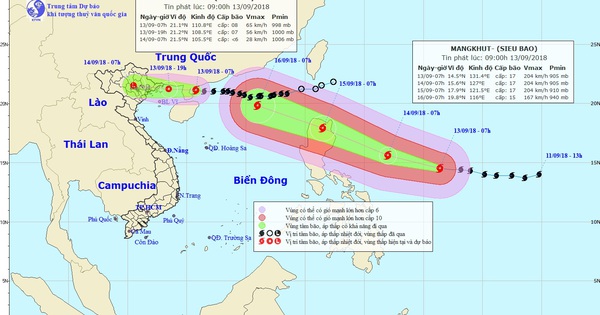 Storm Barijat to weaken as Vietnam braces for Super Typhoon Mangkhut