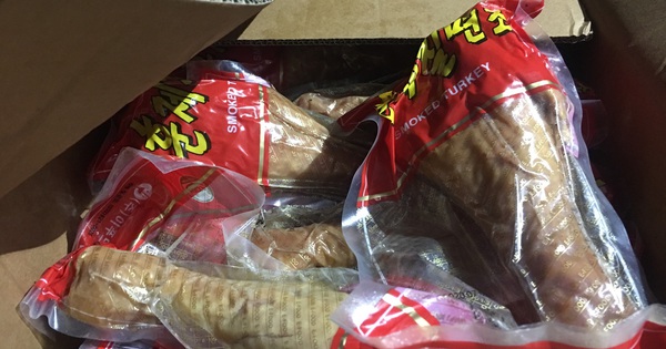 Hanoi finds tons of expired turkey legs having expiration date altered