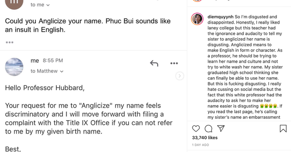 US professor who told student to ‘anglicize’ Vietnamese name placed on ...