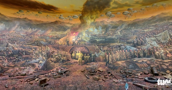The larger-than-life war-themed mural named Vietnam’s new fine arts ...