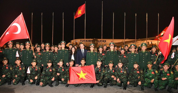 76 Vietnamese soldiers deployed to Turkey for earthquake relief efforts