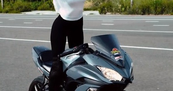 Ho Chi Minh City verifies video of photo model riding motorcycle with 2 ...