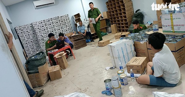 Police seize over 7,500 cans of suspected fake milk powder in southern ...