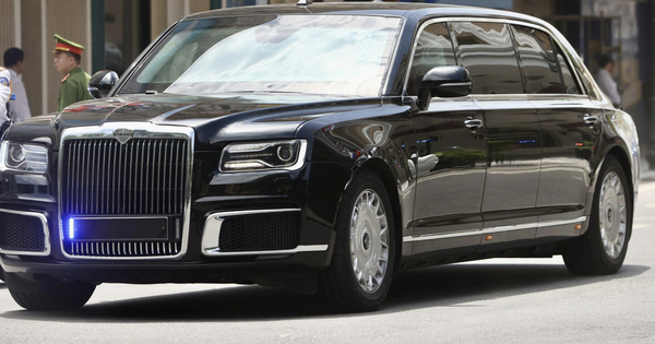 Closer look at convoy of armored cars set to serve Russian President ...