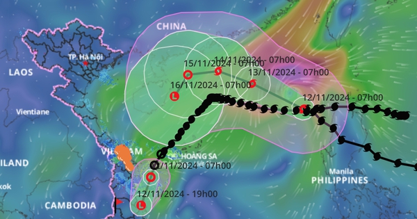 Typhoon Toraji weakens after entering East Vietnam Sea